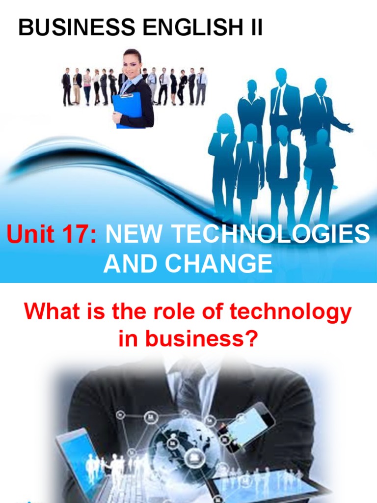 Impact of New Technologies in Business | PDF | Energy Storage ...