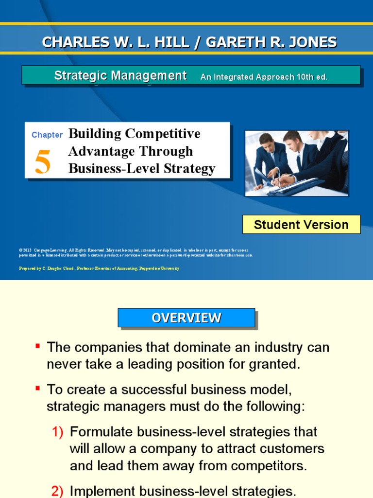 Charles W. L. Hill / Gareth R. Jones | PDF | Business Model ...