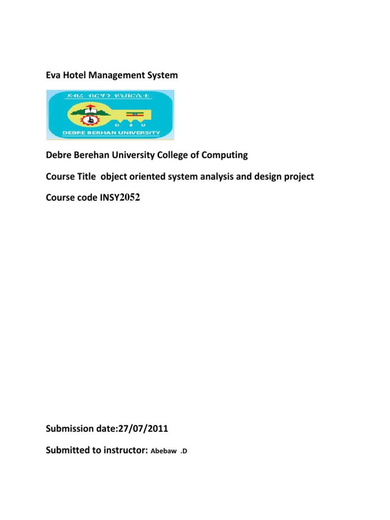 Project Oosd Group 444 | PDF | Use Case | Databases