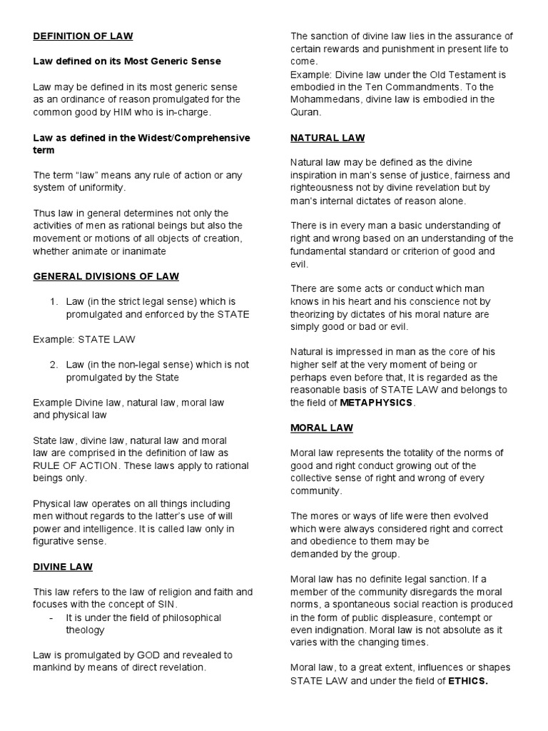 Module 1: Introduction To Law Reviewer | PDF | Jurisdiction | Supreme ...