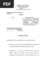 Answer With Cross-Claim Sample | PDF | Complaint | Lawsuit