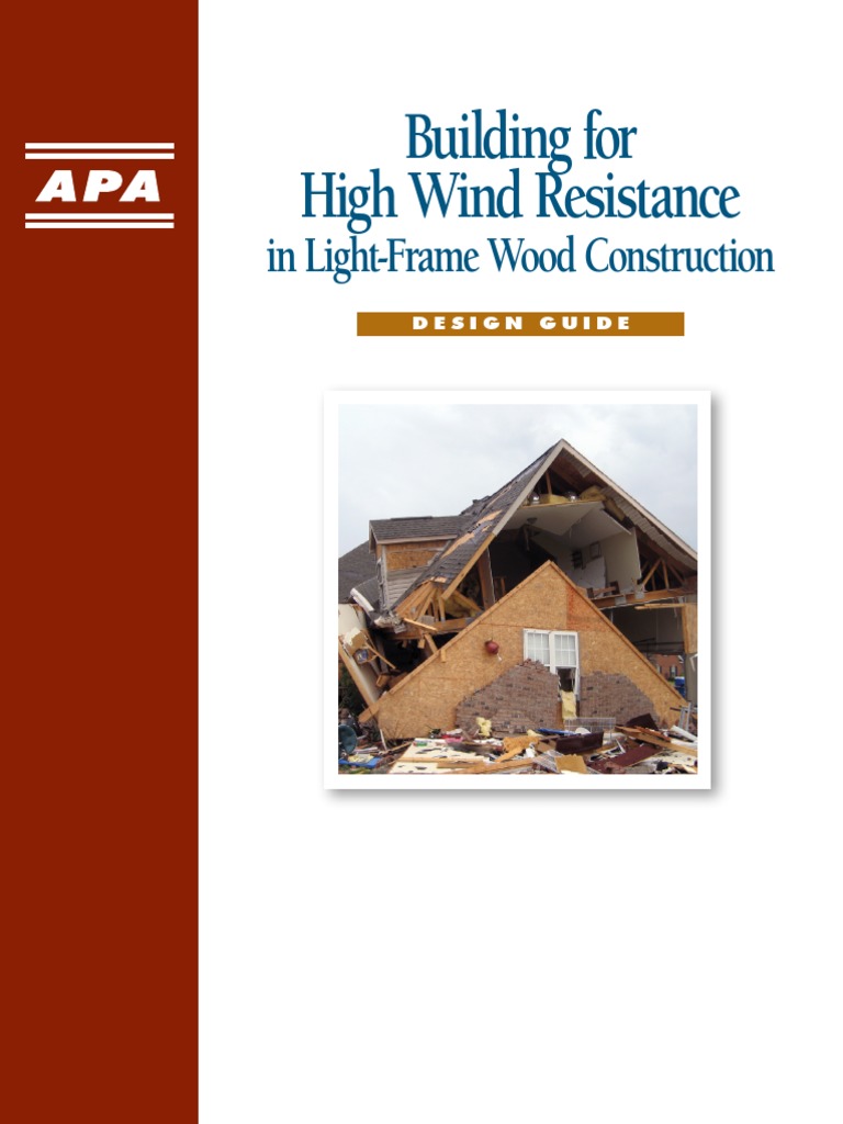 Building Wind Resistance PDF | PDF | Framing (Construction) | Truss