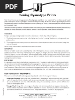 Cyanotype Worksheet | PDF | Art Media | Vision