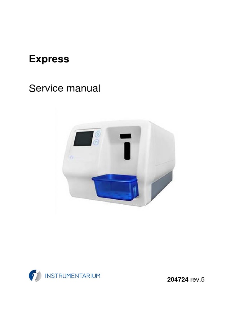 Instrumentarium Dental Express Imaging Plate System - Service Manual ...