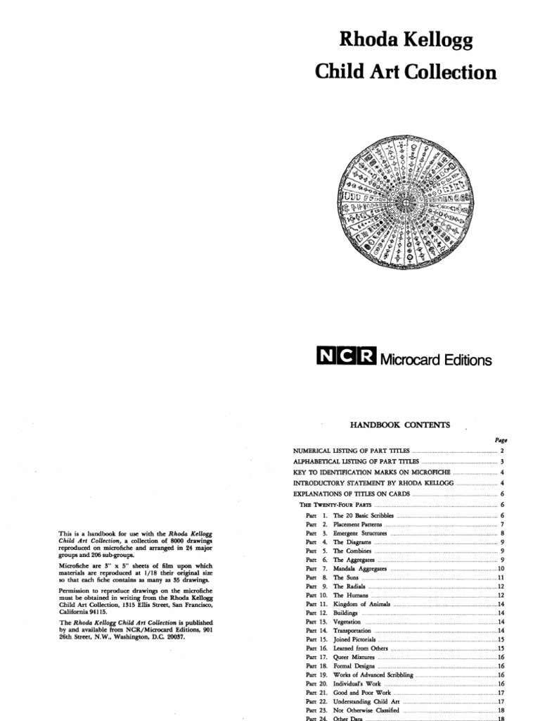 'Child Art Collection.' Rhoda Kellogg PDF | PDF