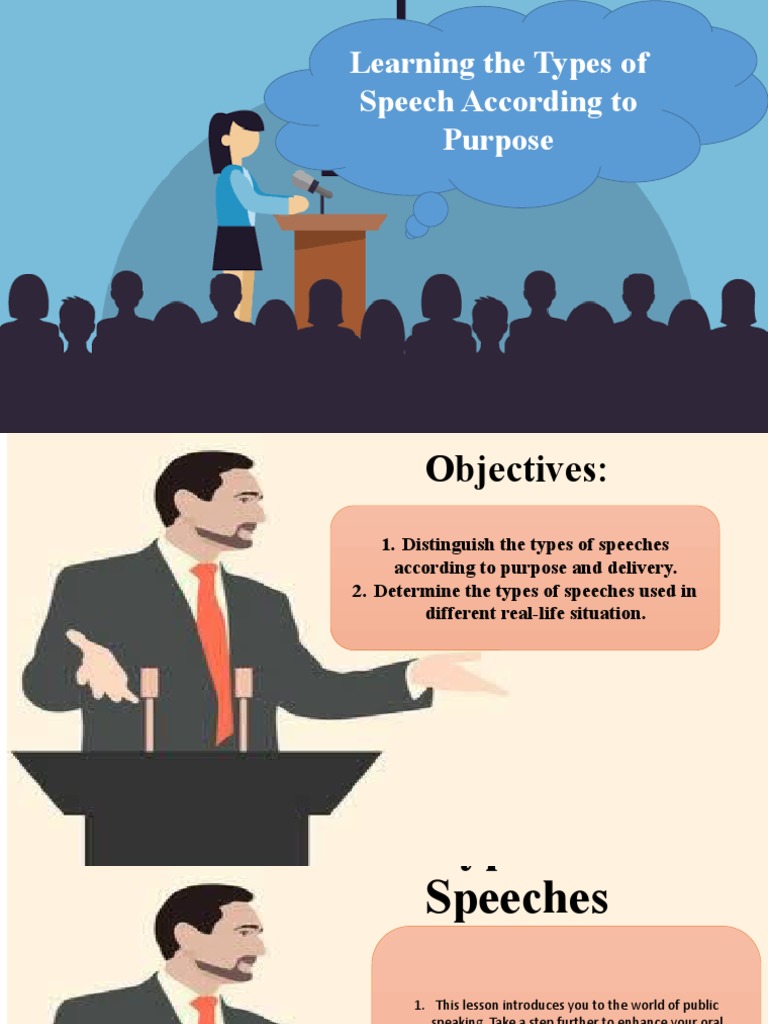 Types of Speech | PDF | Speech | Learning