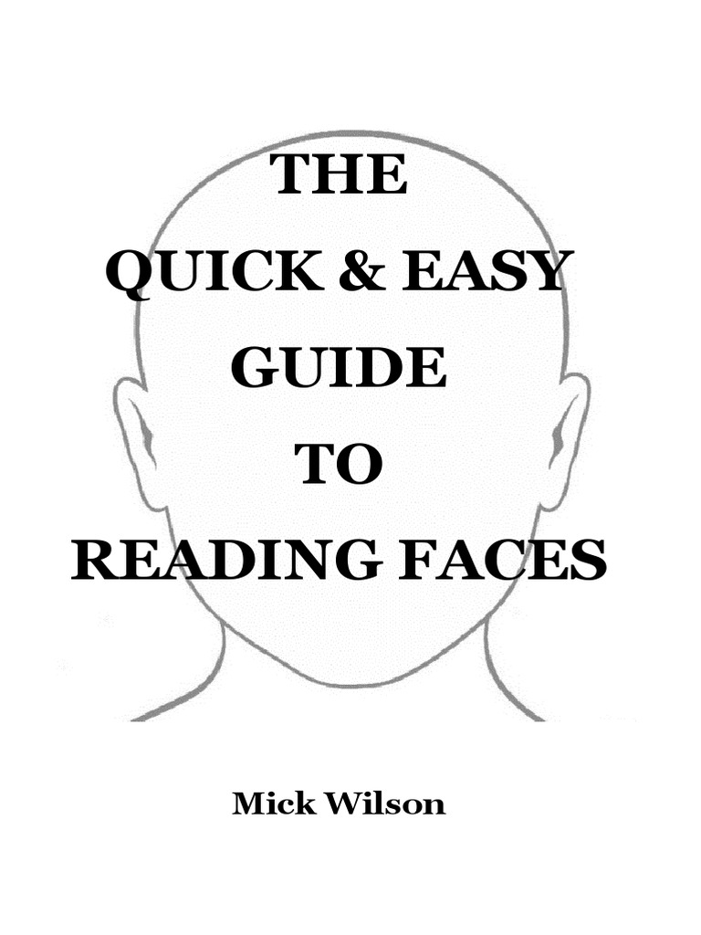 Mick Wilson - Face Reading | PDF | Face | Psychological Concepts