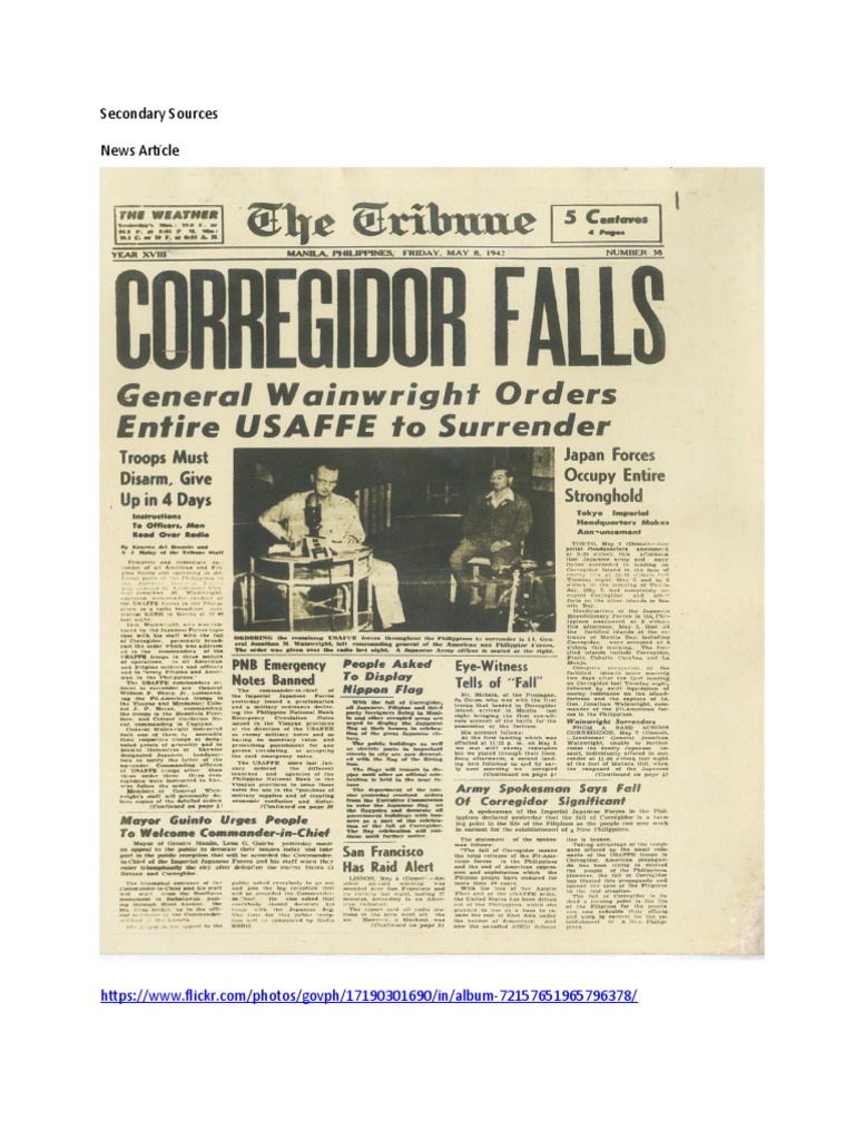 Secondary Sources | PDF | Conflicts | World War II