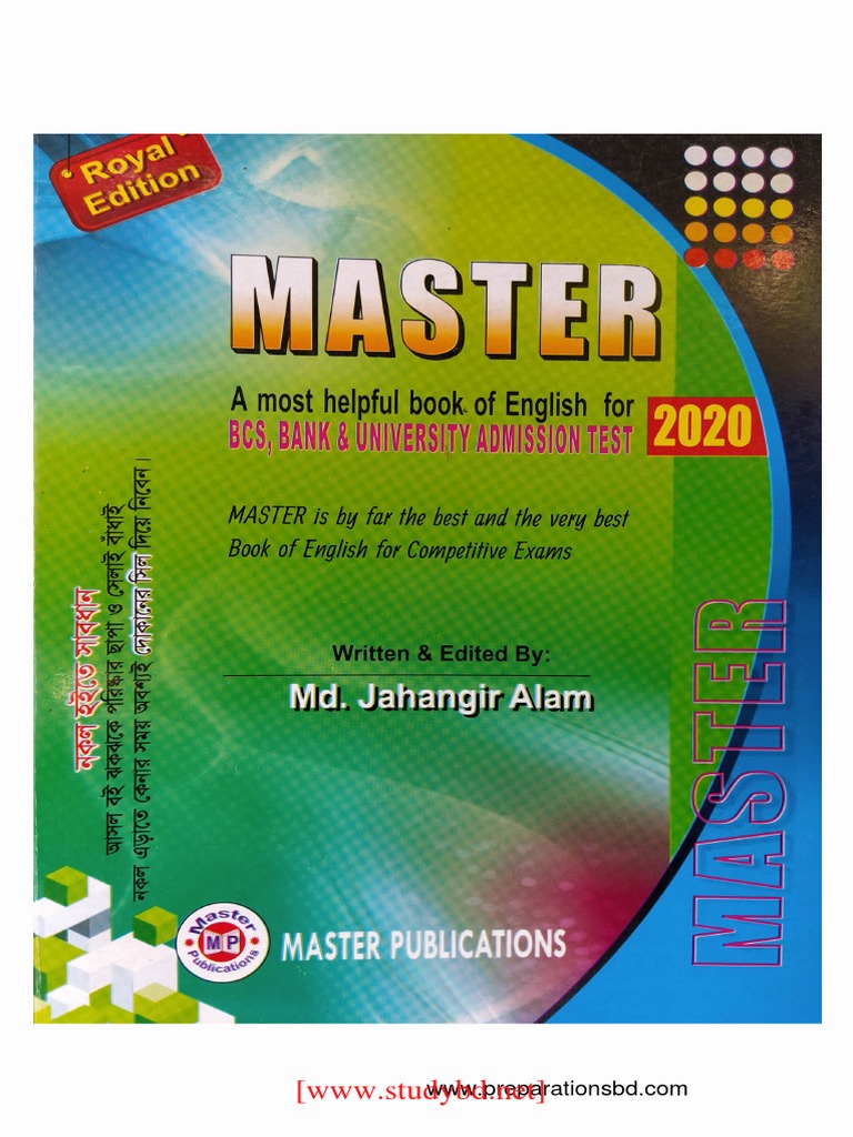 Masters English Grammar Full Book PDF | PDF