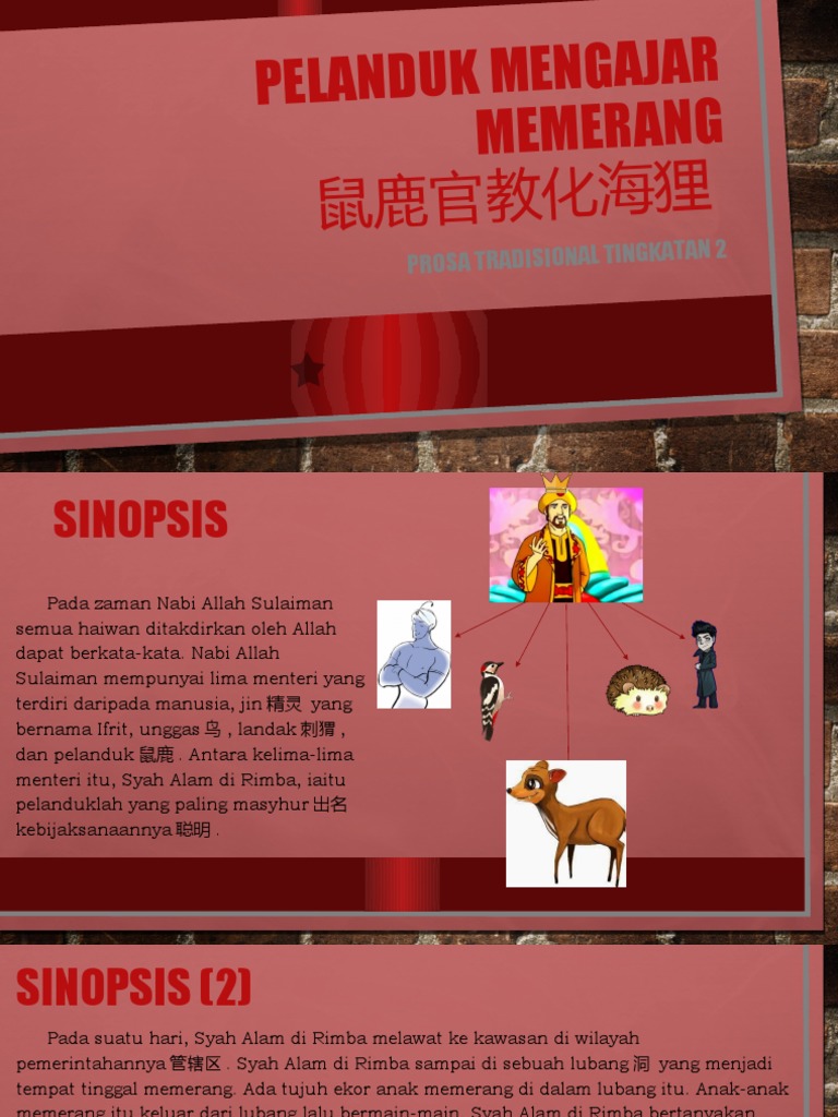 Pelanduk Mengajar Memerang | PDF