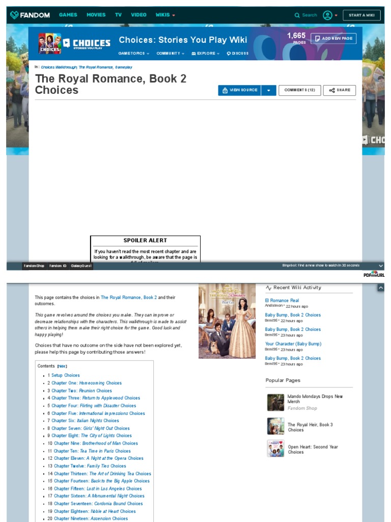 Choices-Stories-You-Play Fandom Com Wiki The Royal Romance, Book 2 ...