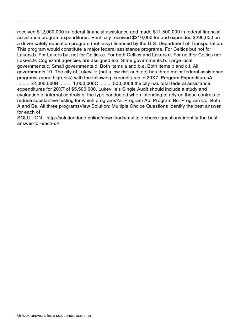 Unlock Answers Here Solutiondone - Online | PDF