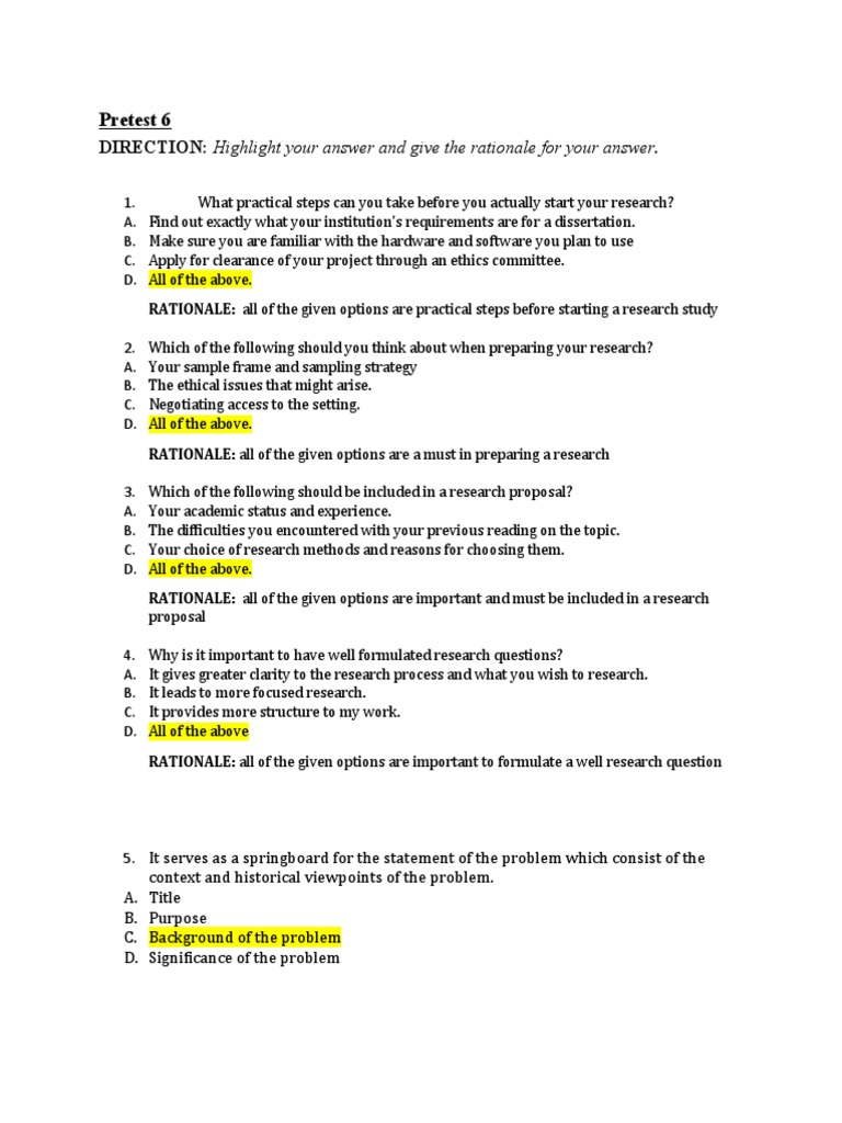 Research Preparation Essentials | PDF