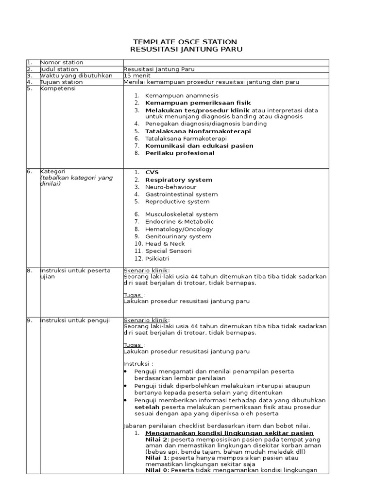 RJP Template Osce | PDF