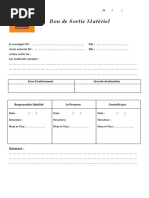 Bon de Transfert N° 001/2023 | PDF
