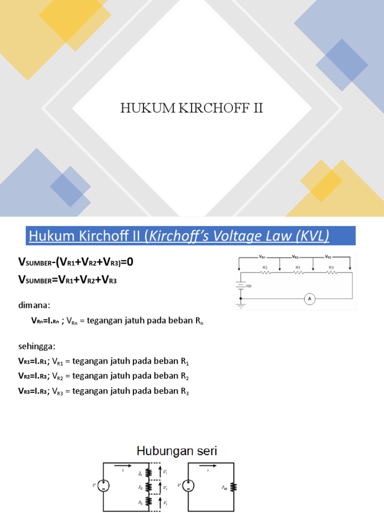 Hukum Kirchoff Ii | PDF