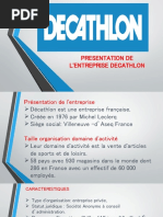Presentation de Decathlon | PDF | Recyclage | Des sports