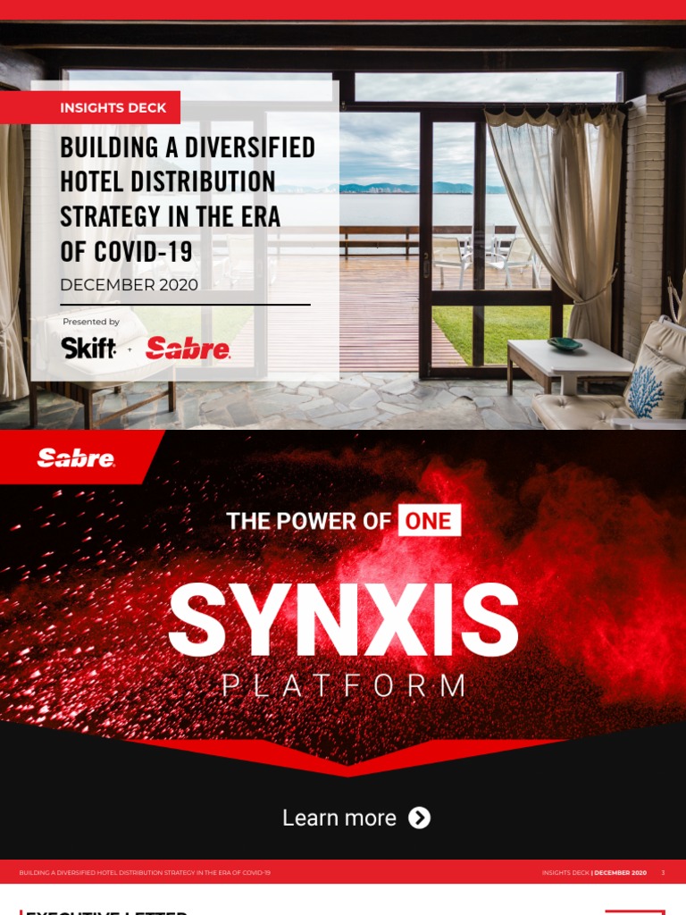 Building A Diversified Hotel Distribution Strategy in The Era of Covid ...