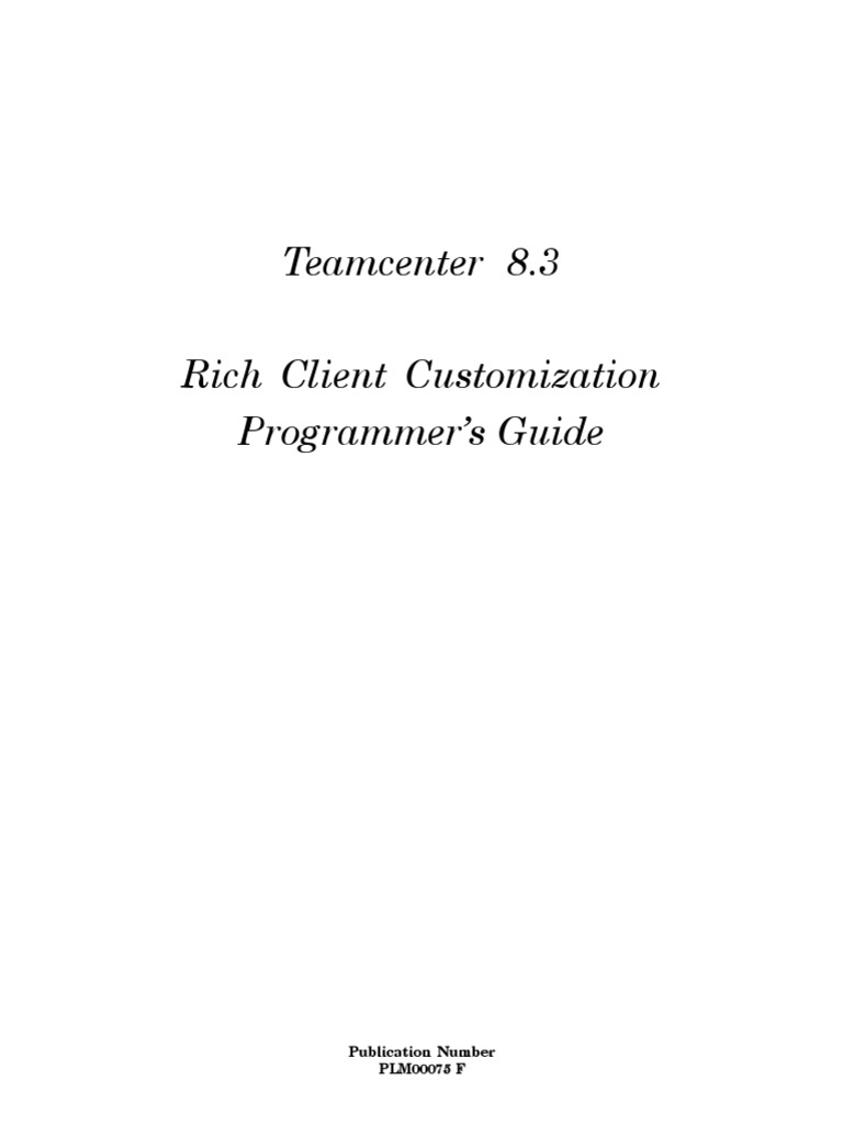 Rich Client Customization Programmers Guide | PDF | Eclipse (Software) | Java Virtual Machine