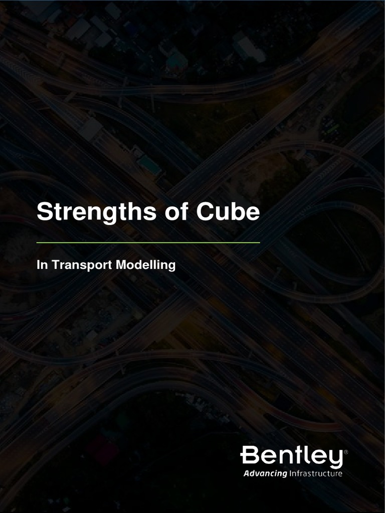 Strengths of Cube: in Transport Modelling | PDF | Arc Gis | Esri