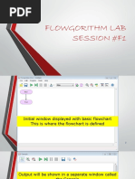 Flowgorithm Lab Exercises and Tutorial | PDF | Subroutine | Parameter ...