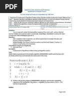 Design and Analysis of Algorithms MCQ With Answers PDF | PDF | Time ...