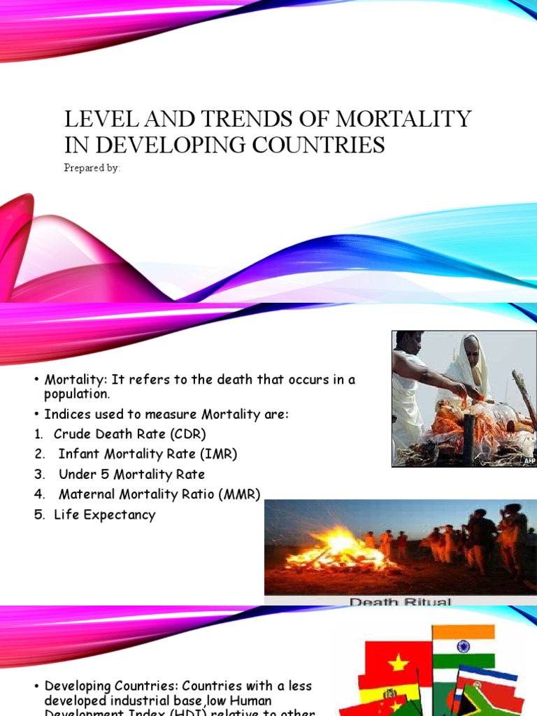 Level And Trends Of Mortality In Developing Countries Pdf