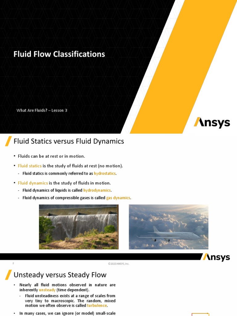 What Is A Fluid-Lesson3-Flow Classification-Handouts | PDF | Fluid ...