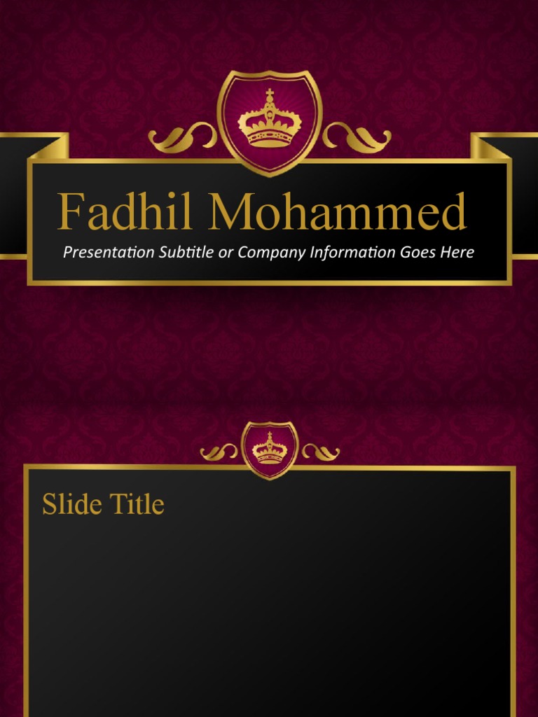 138 Queen PowerPoint Template | PDF