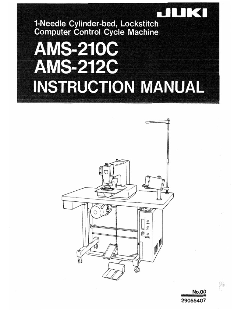 AMS-210C & 212C, Instruction Manual, 29055407 PDF | PDF