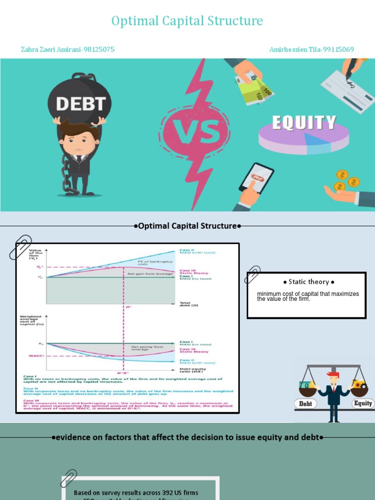 Optimal Capital Structure Analysis | PDF