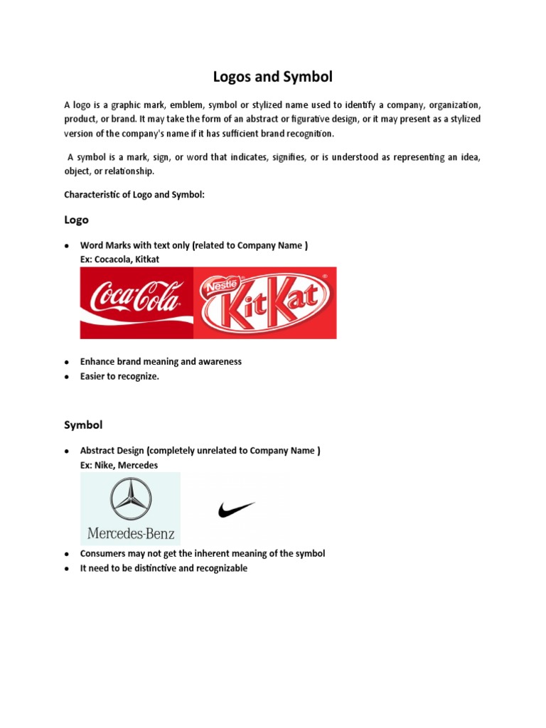 Logos and Symbol | PDF