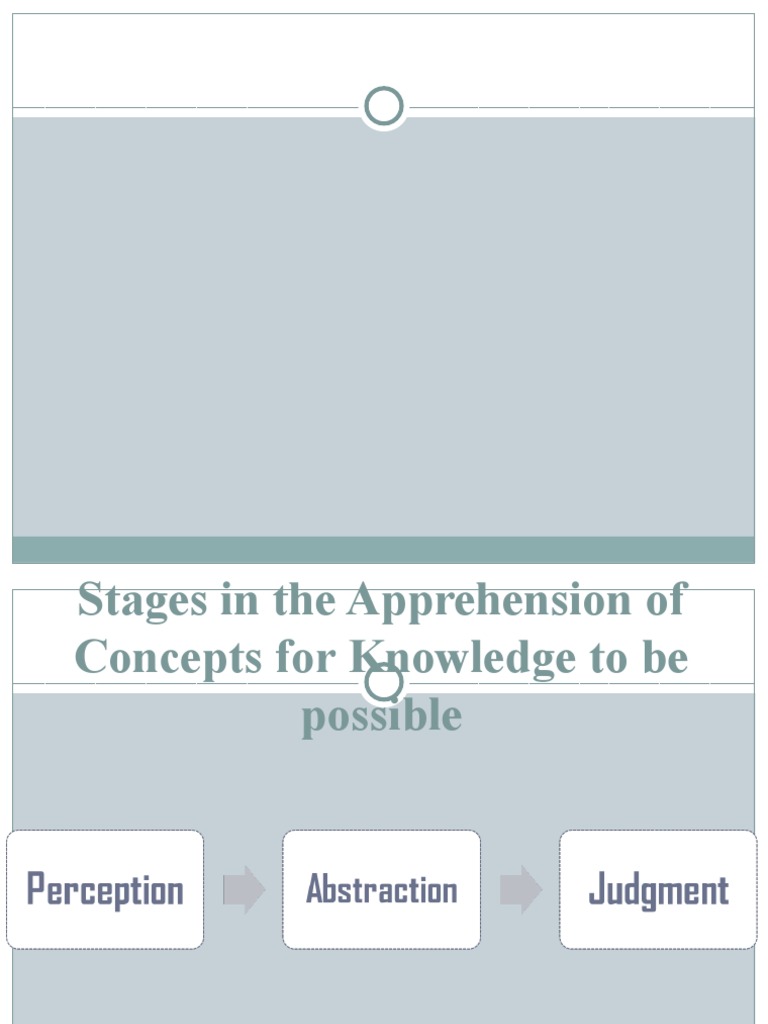 Stages of Concept Formation for Knowledge | PDF | A Priori And A ...