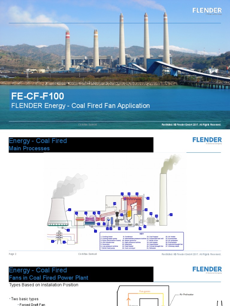 05 FE-CF-F100 FLENDER Energy Coal Fired Fan Application | PDF | Furnace ...