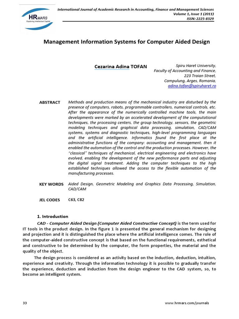 Management Information Systems For Compu | PDF | Computer Aided Design ...