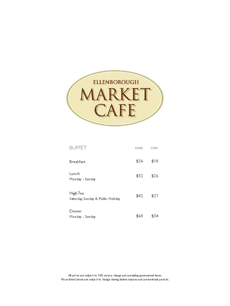 SMC Emc A4 Menu Feb 2019 Update | PDF | Cuisine | Foods