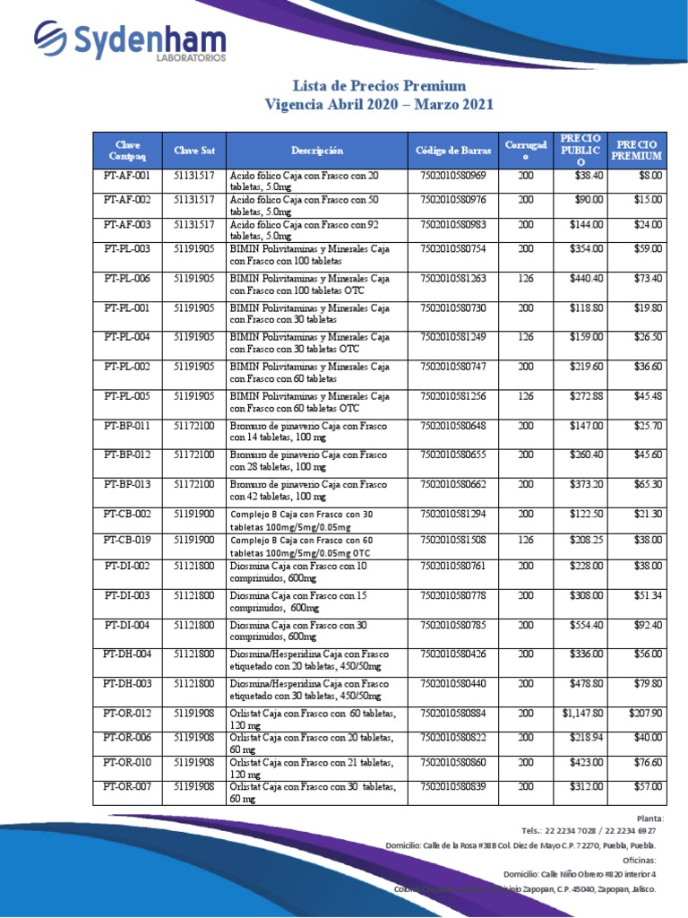 Precios Premium | PDF | Business | Science