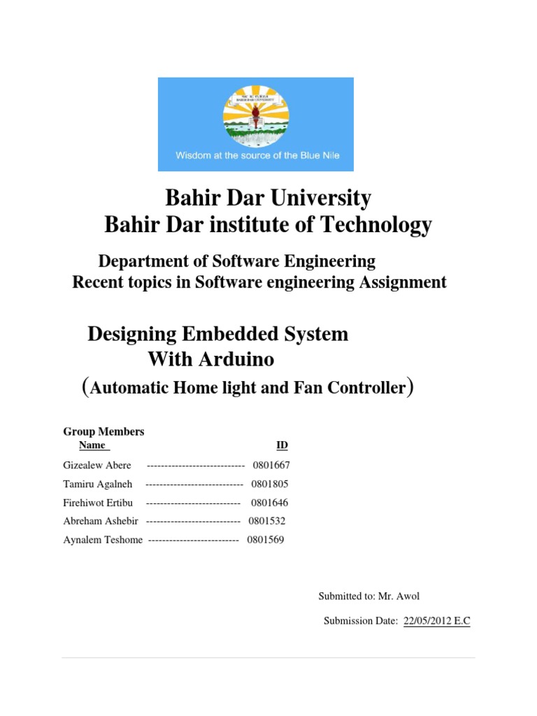 Designing Embedded Systems With Arduino | PDF | Arduino | Embedded System Designing Embedded Systems With Arduino | PDF | Arduino | Embedded System