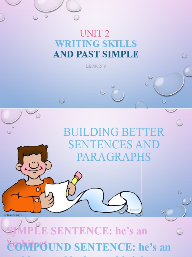 Lesson9 PPT | PDF | Sentence (Linguistics) | Morphology