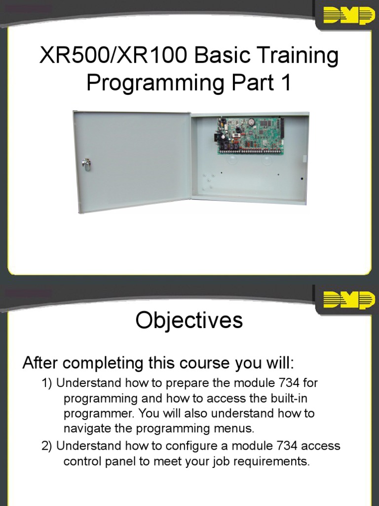 XR500/XR100 Programming Basics Guide | PDF | Business | Technology ...