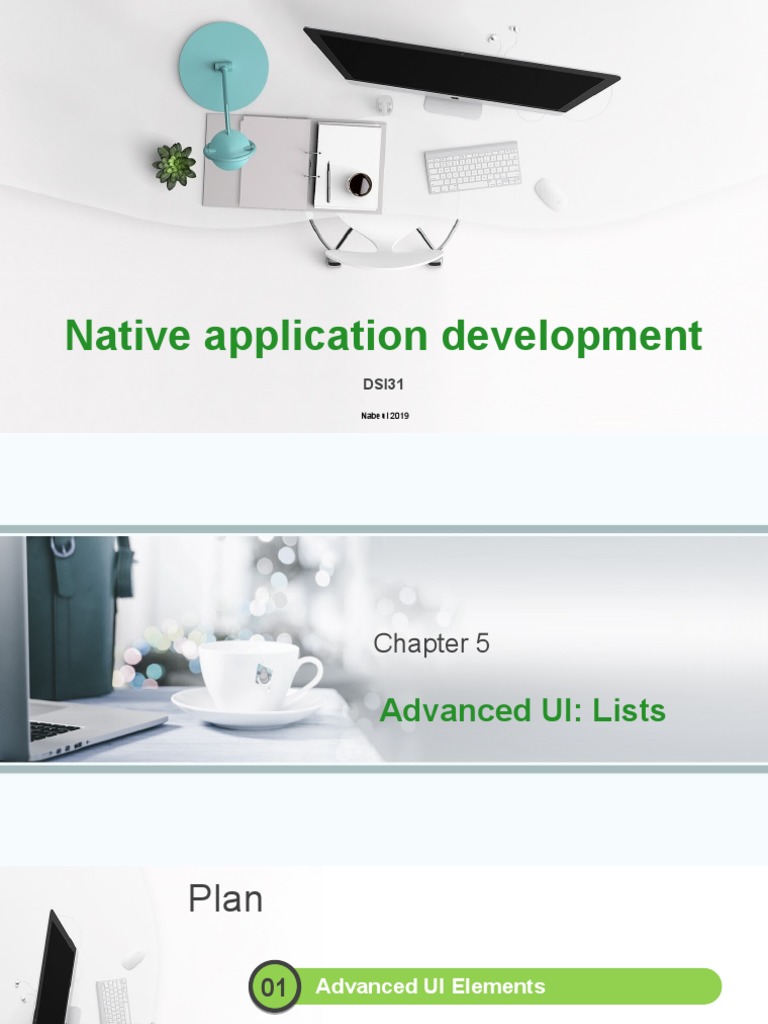 Native Application Development: Nabeul 2019 | PDF | Constructor (Object Oriented Programming ...