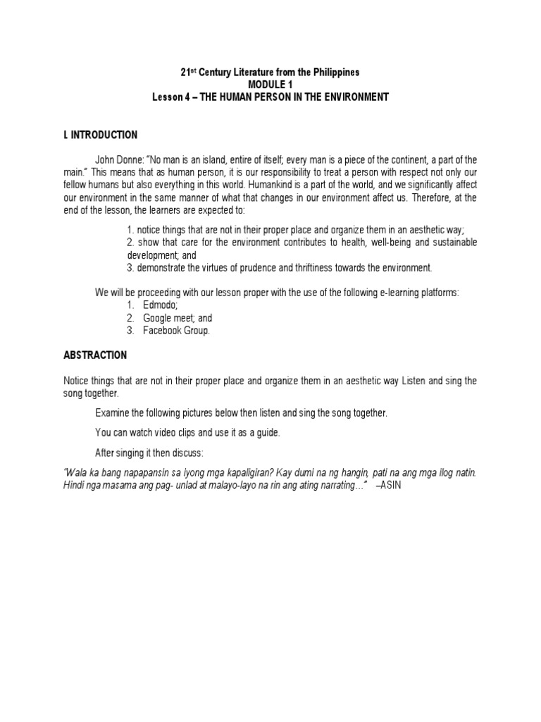 Introduction To The Philosophy of The Human Person 4 Done PDF | PDF ...