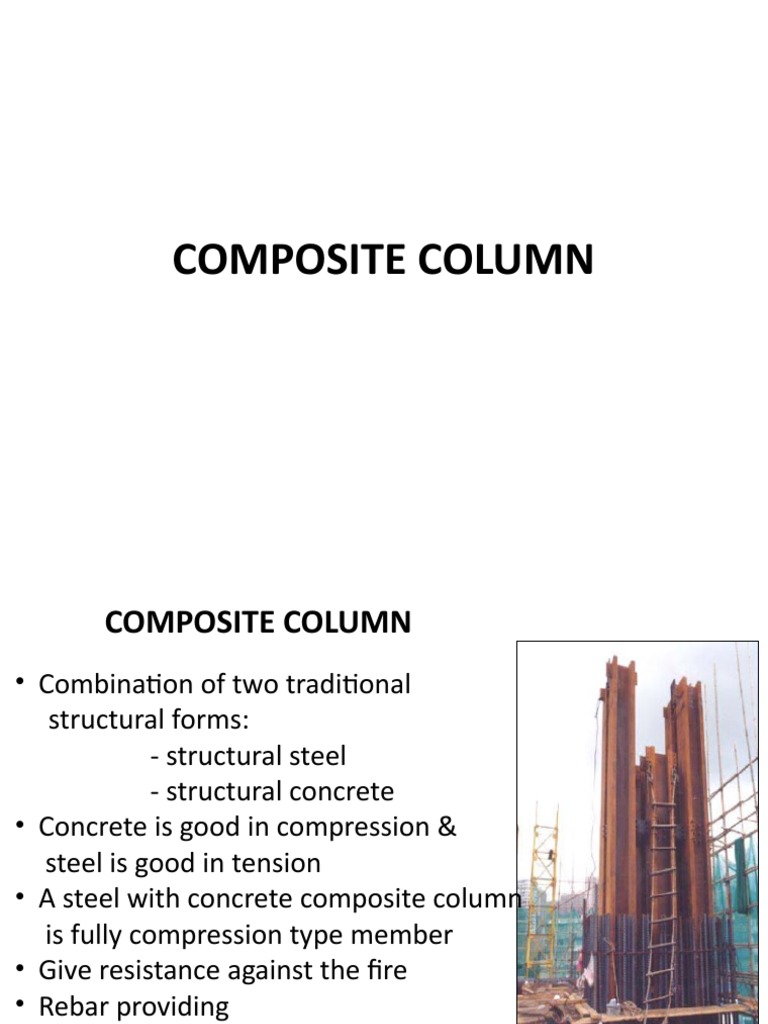 Types of Composite Columns Explained | PDF | Technology & Engineering