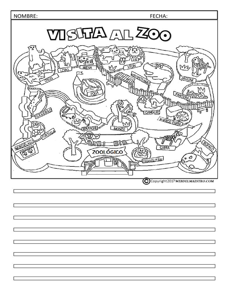 Visita al Zoológico Taalal | PDF