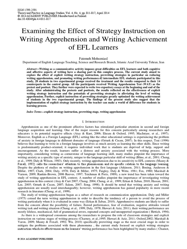 About Writing PDF | Download Free PDF | English As A Second Or Foreign ...