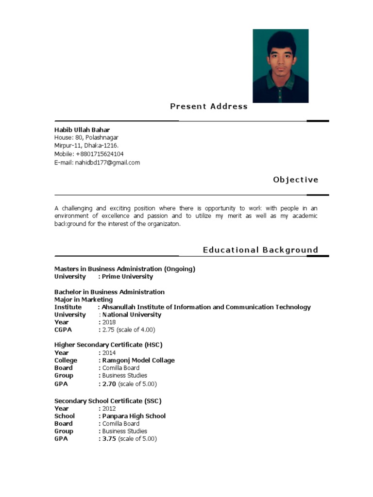 My CV | PDF | Computing | Communication