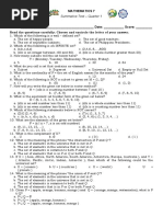 Q3 WS Mathematics-7 Lesson-1 Week-1 | PDF | Sampling (Statistics) | Survey Methodology