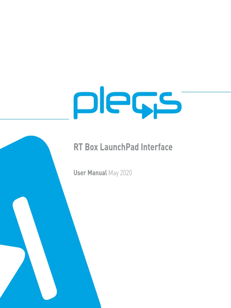 RT Box Launchpad Interface: User Manual May 2020 | PDF | Electronic ...