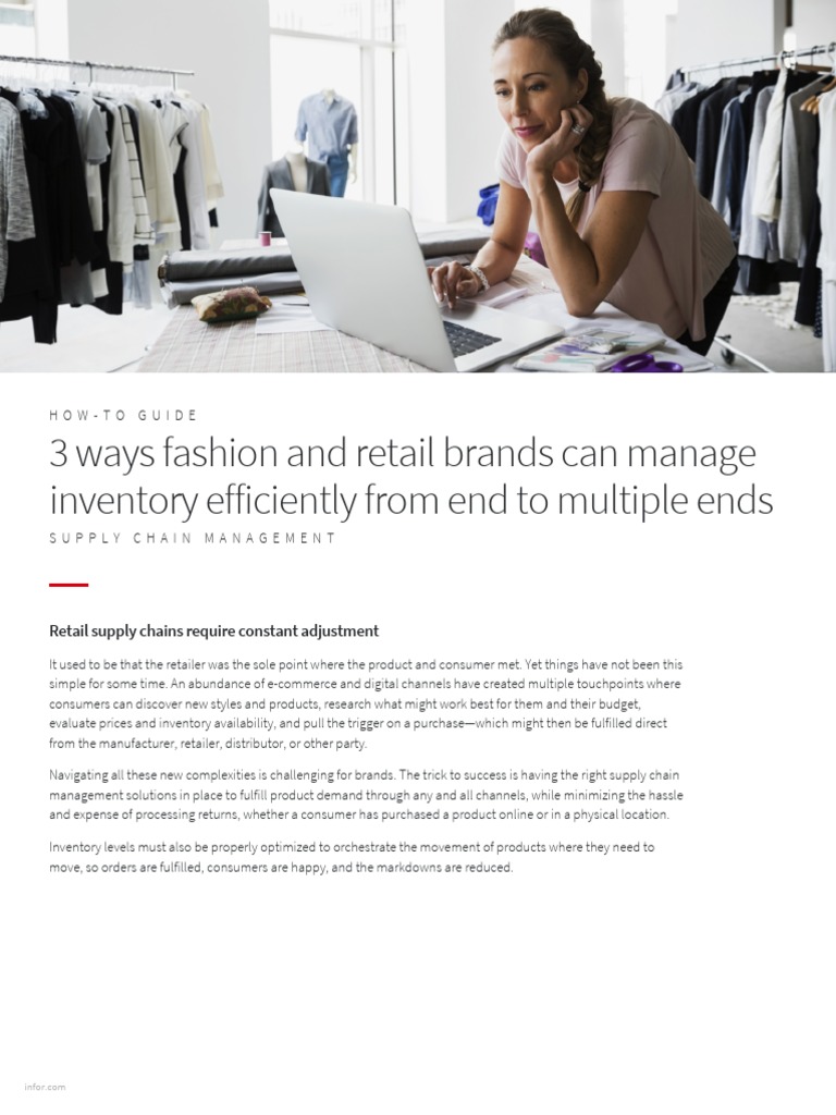 3 Ways Fashion and Retail Brands Can Manage Inventory Efficiently From ...