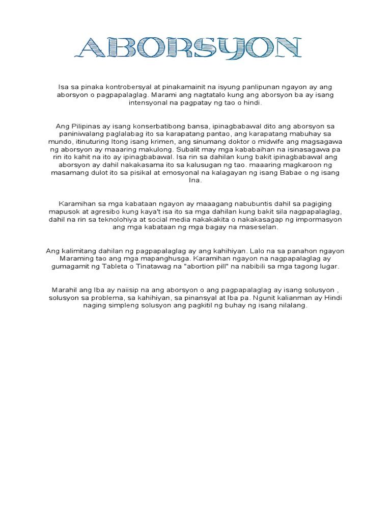 Filipino Sanaysay | PDF